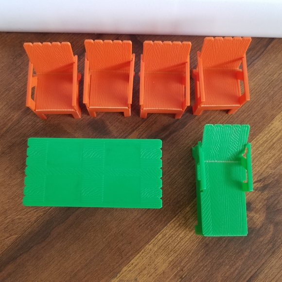 Mattel | Toys | Vintage Mattel 968 Miniature Plastic Doll House ...